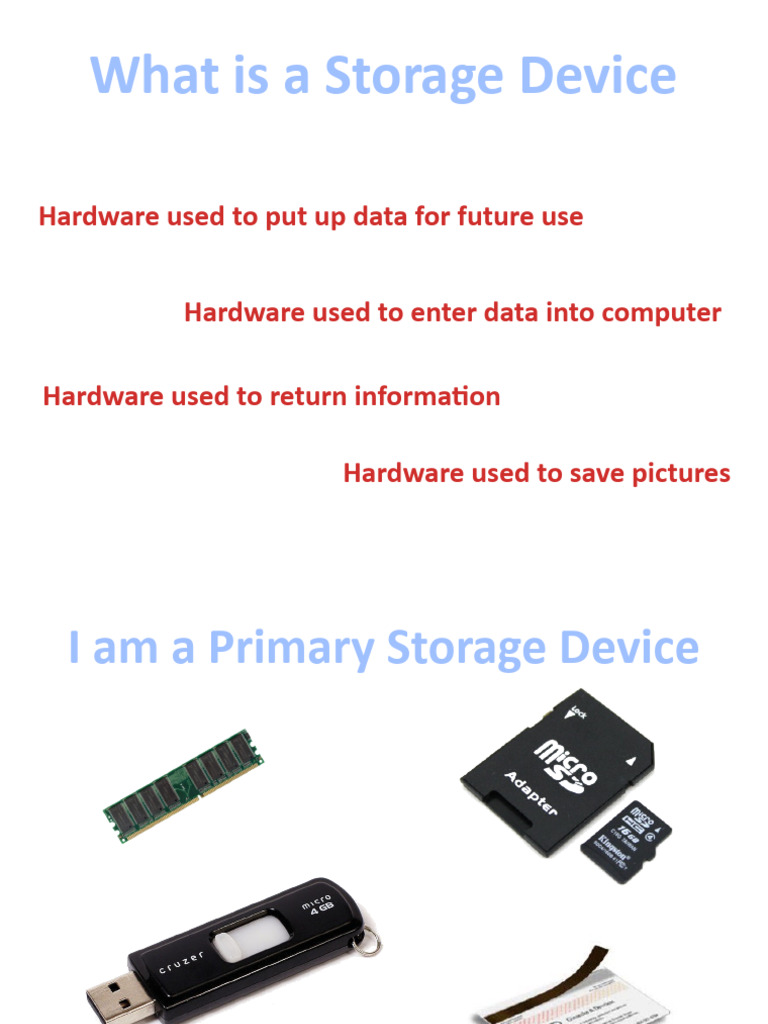 Storage Devices Game | PDF | Computer Data Storage | Floppy Disk