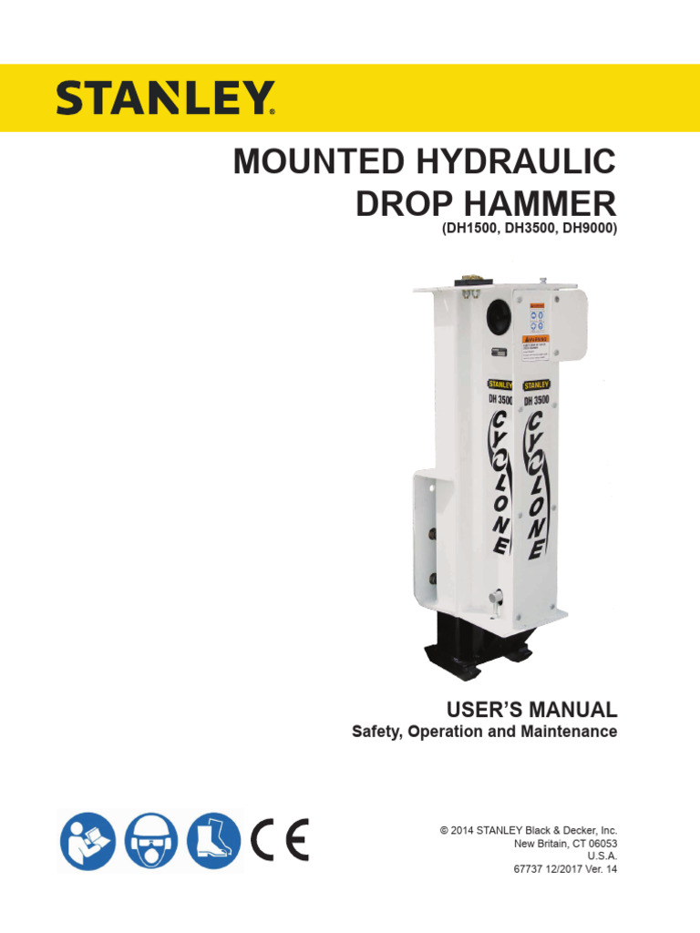 Stanley Drop Hammer User Manual | PDF | Safety | Occupational Safety ...