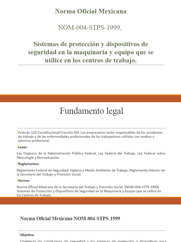 Curso Nom 004 STPS | PDF | Riesgo