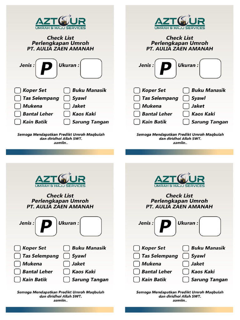 Check List PR Print | PDF