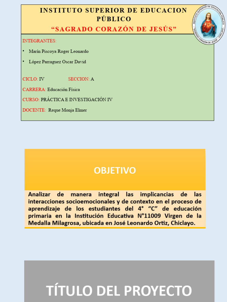 Proyecto Integrador - Lopez y Marin | PDF | Aprendizaje | Educación ...