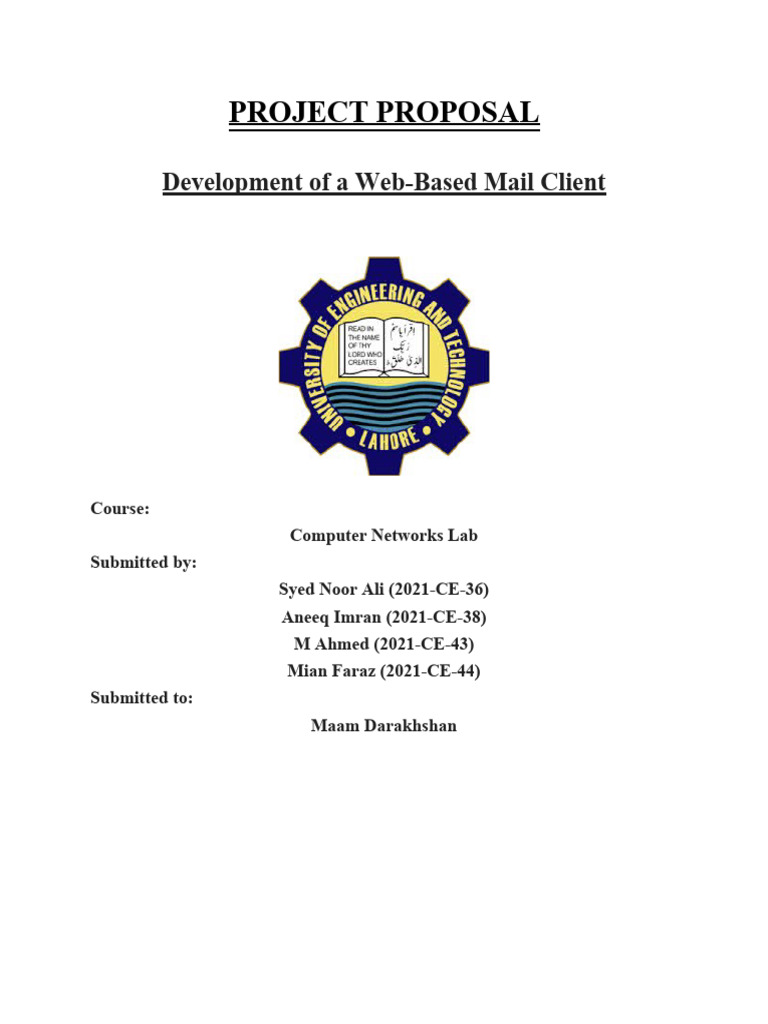 CN Lab Project Proposal | Download Free PDF | World Wide Web | Internet ...