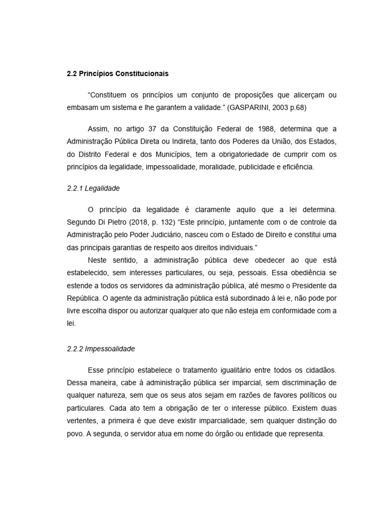 Princípios Limpe | PDF | Administração pública | Justiça