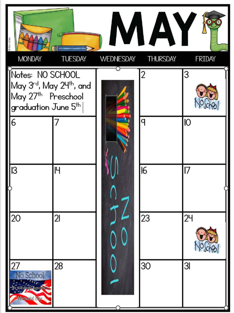 May Calendar | PDF