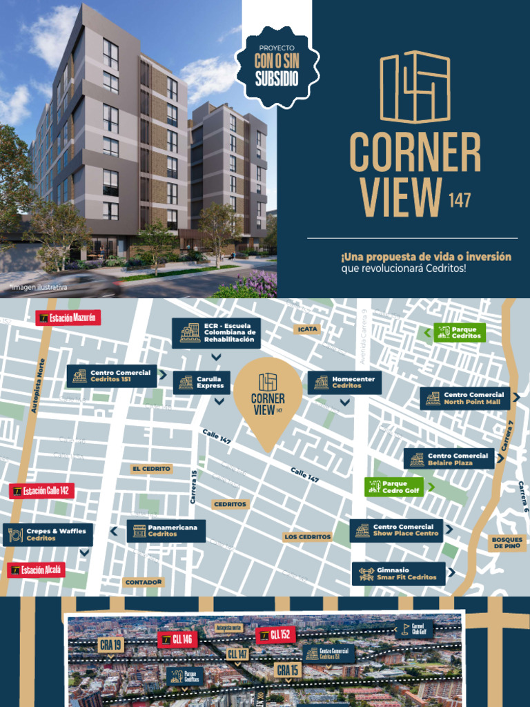 Ppt Corner View 147 Cedritos | PDF | Economias