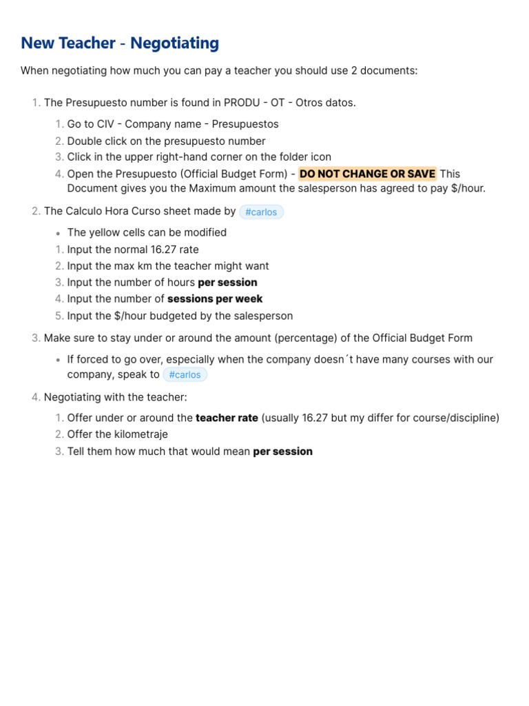 New Teacher - Negotiating | PDF