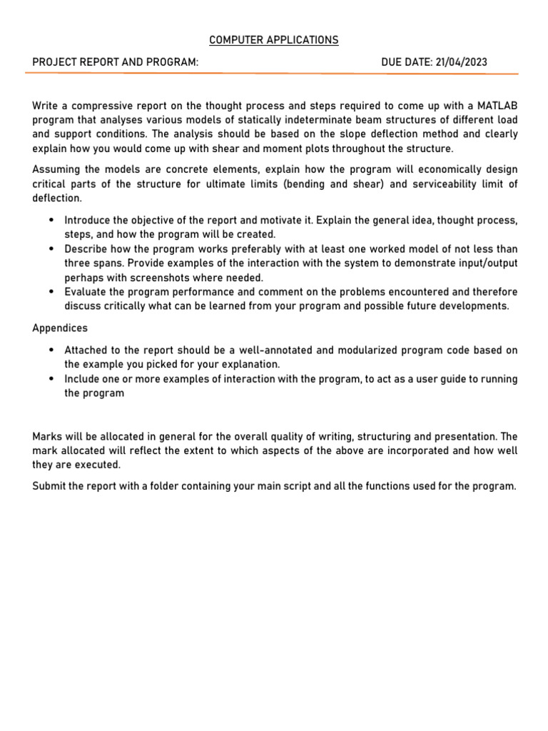 Matlab Individual Project | PDF