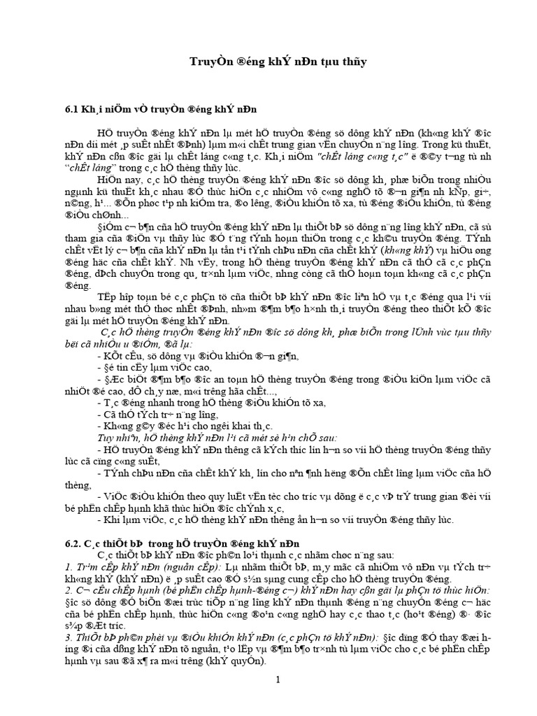 Truyen Dong Khi Nen | PDF
