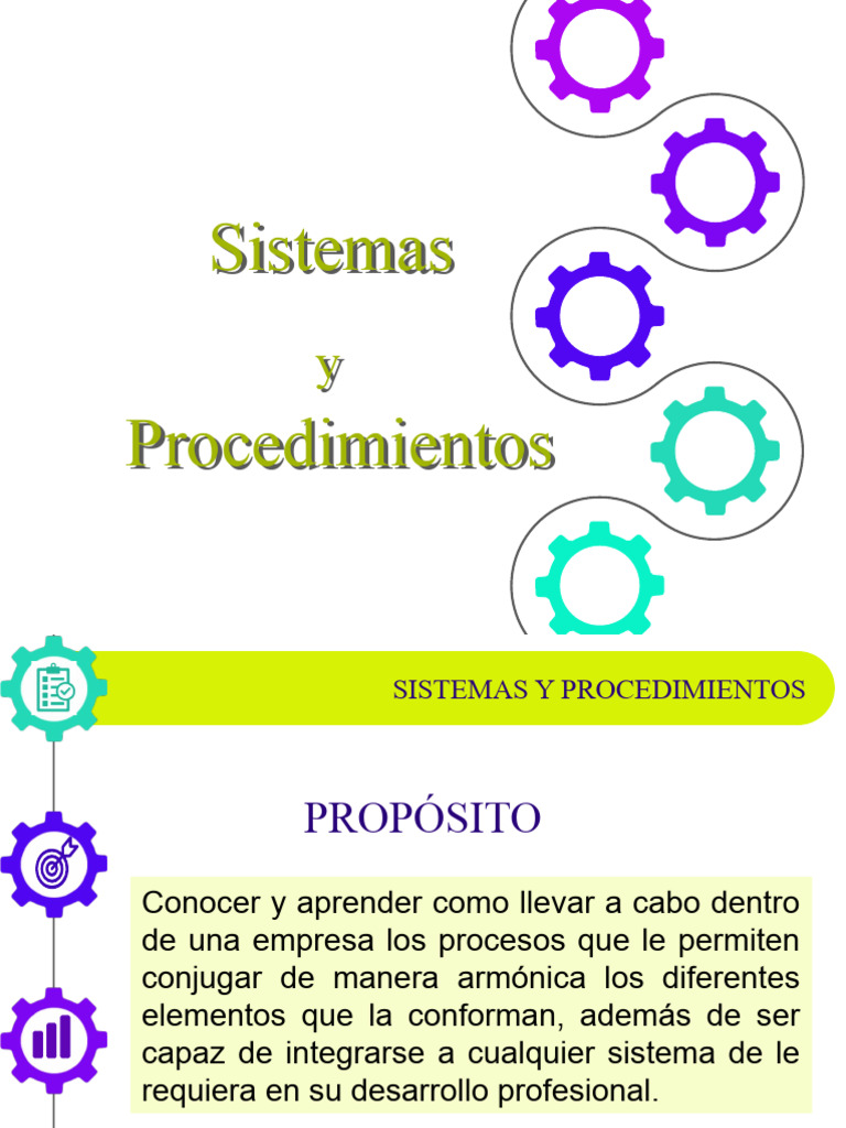 Sistemas y Procd Unidad 1 | Descargar gratis PDF | Sistema | Business