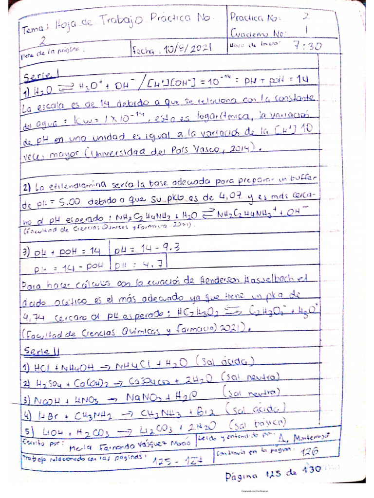Hoja de Trabajo | PDF