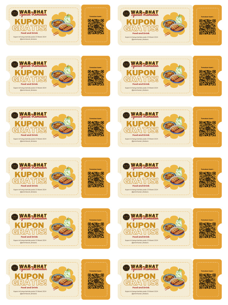 Kupon Bhatara Fix | PDF