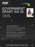 IAS 20 Accounting-For-Government-Grants-And-Disclosure-Of-Government-Assistance | PDF | Finance ...