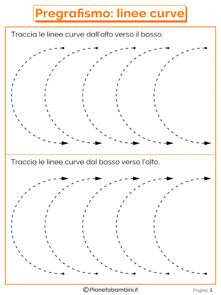 Pregrafismo Linee Curve | PDF
