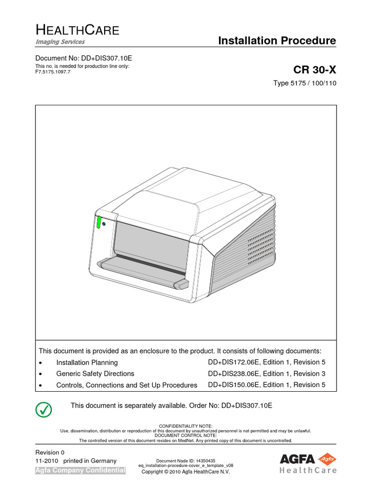 Installation Procedure - CR 30-X | PDF