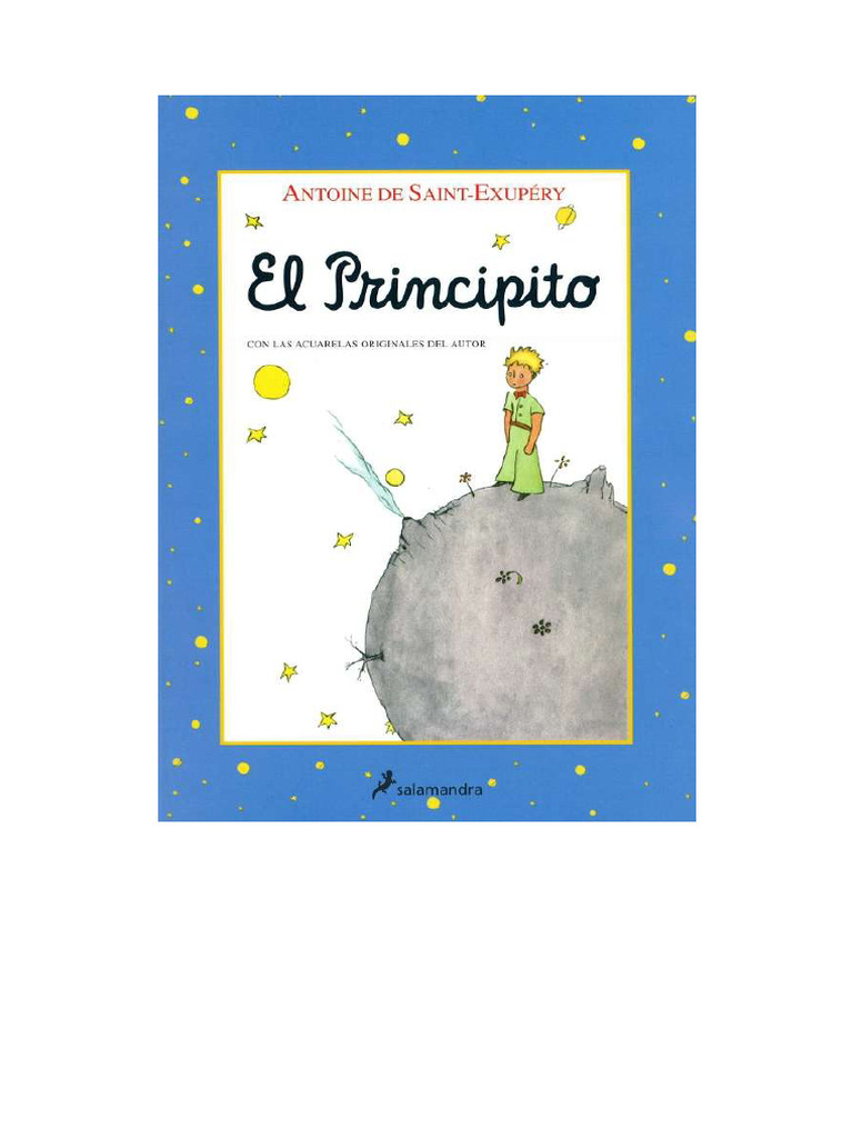 Saint-Exupéry, Antoine de - El Principito | PDF | El Principito
