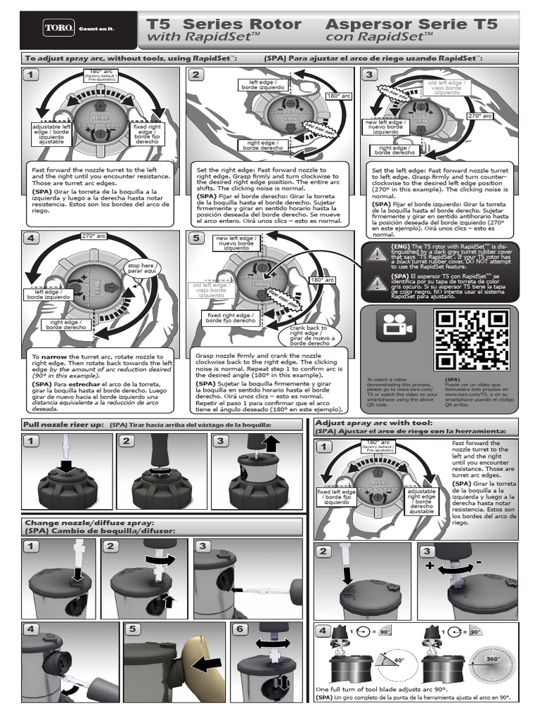 t5 Instructions | PDF