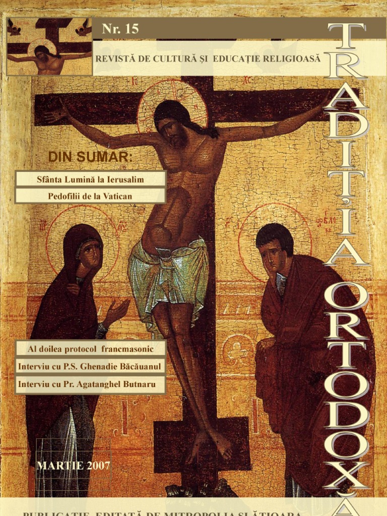 Traditia Ortodoxa XV | PDF