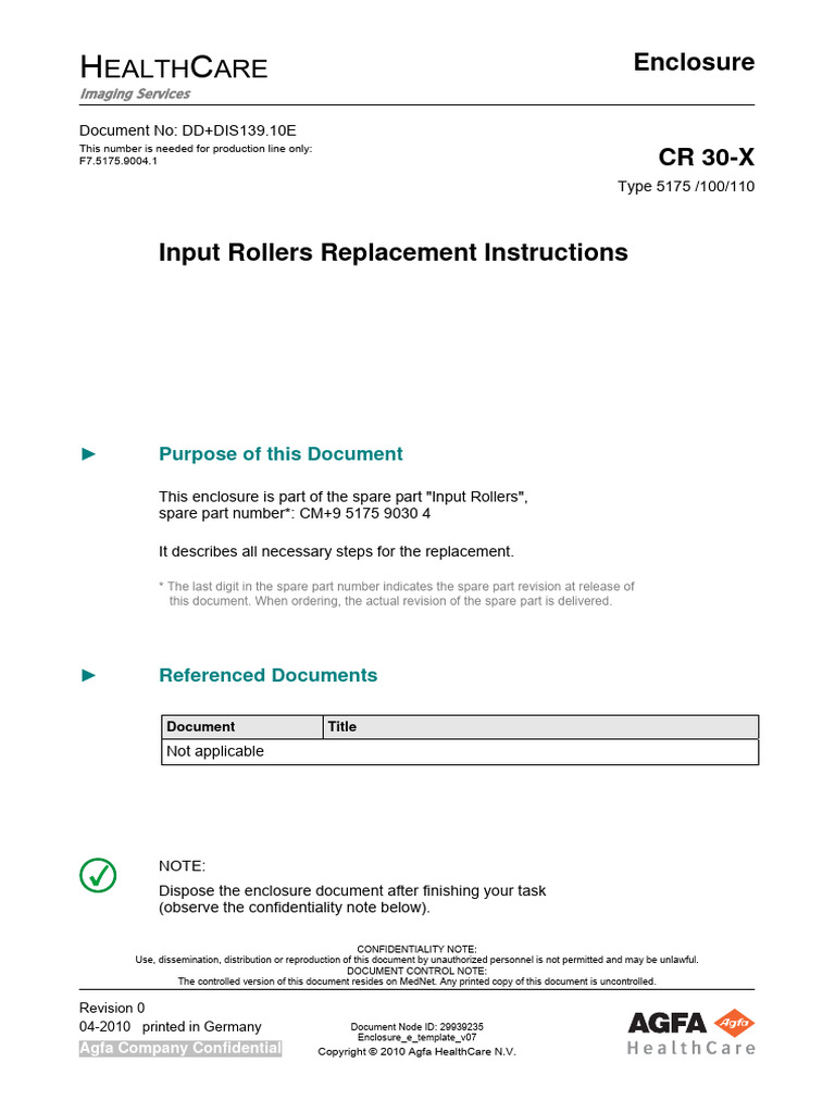 Enclosure_-_CR_30-X_-_Input_Rollers | PDF