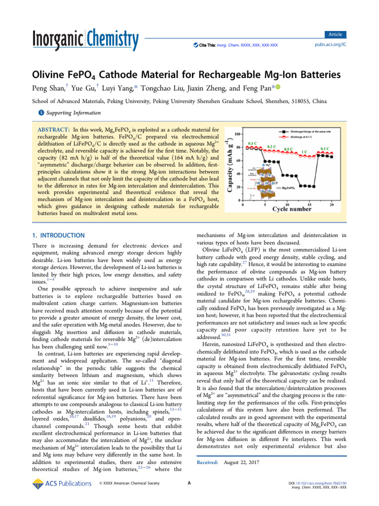 Habla Puro Fepo5 | PDF | Lithium Ion Battery | Physical Sciences