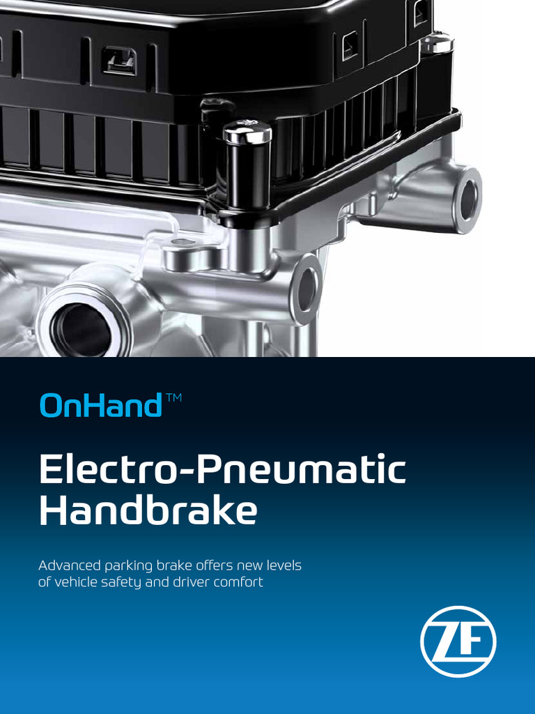 ZF CVS OnHandEPH FactSheet EN 72567 | Download Free PDF | Brake | Actuator