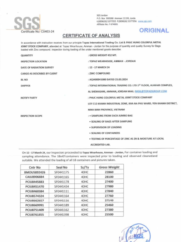 SGS Final Report | PDF