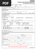 SHA Claim Form Sample | PDF