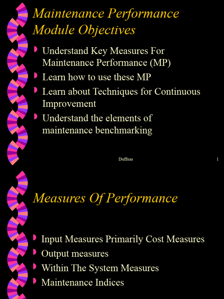 0-Maintenance Performance | PDF | Benchmarking | Business