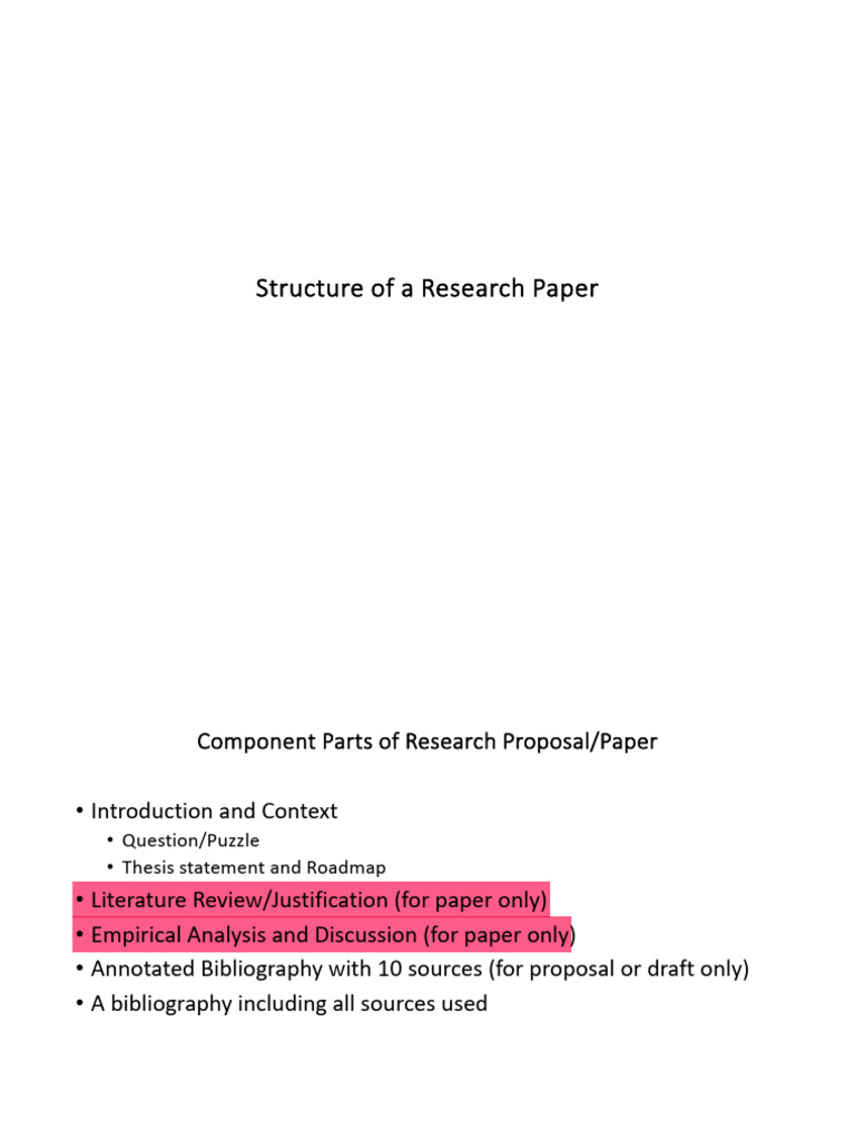 INAF 1010 How To Write Research Paper | PDF | Immigration | Methodology