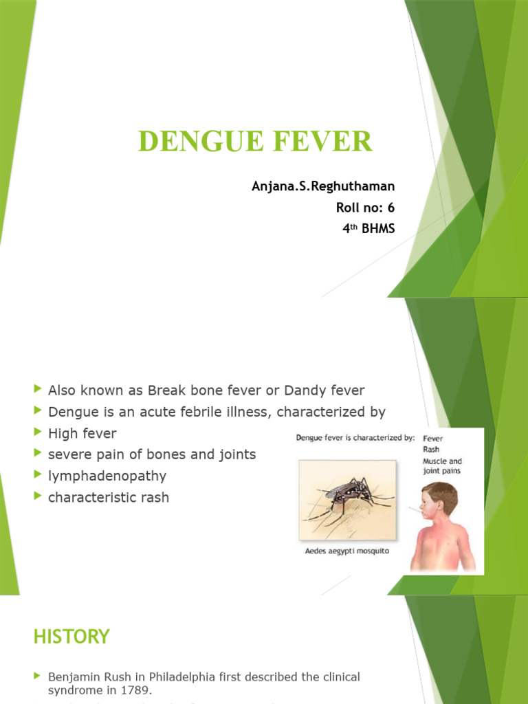 Dengue Fever | PDF | Virus | Endothelium