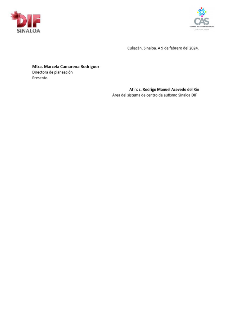 Formato de Oficios | PDF