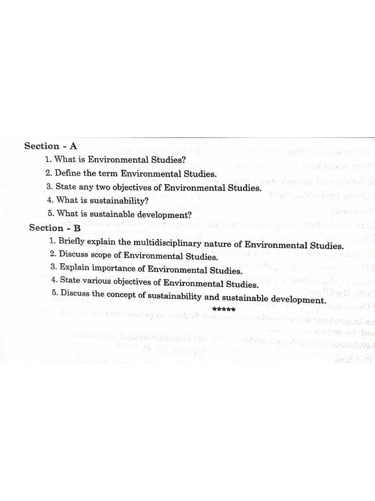 Model Questions Unitwise | PDF