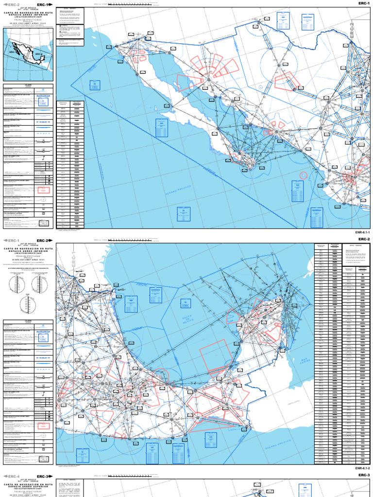 Carta Aeronautica ENR 6 | PDF