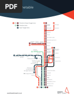 GWR Accessibility Network Map October 2024 | PDF