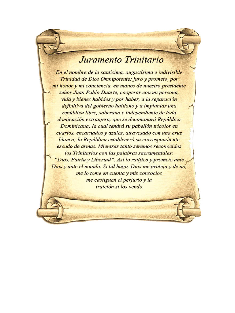 JURAMENTO TRINITARIO | PDF
