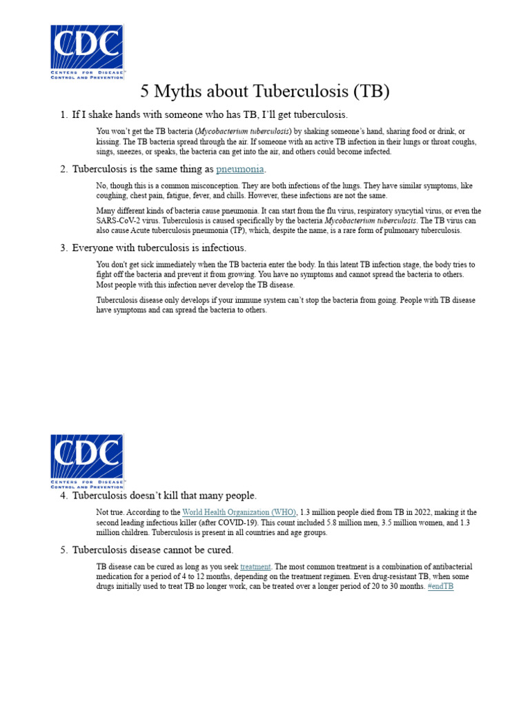 Project 03 Blog Post | Download Free PDF | Tuberculosis | Infection