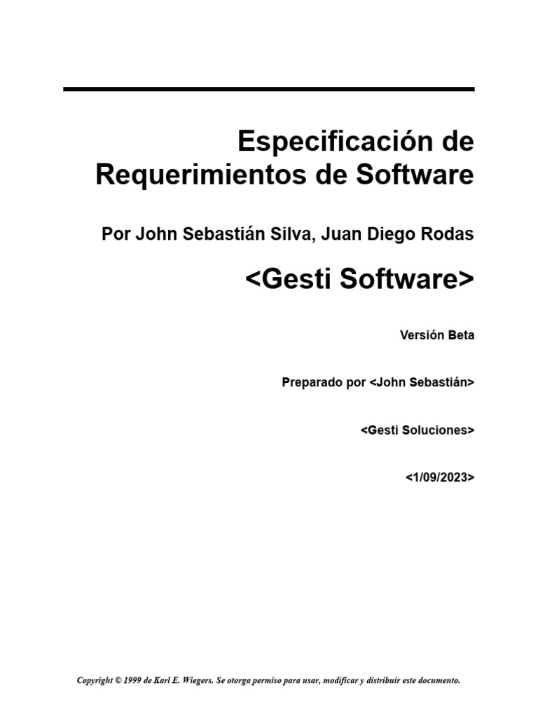 Gesti | PDF | Software | Usuario (informática)