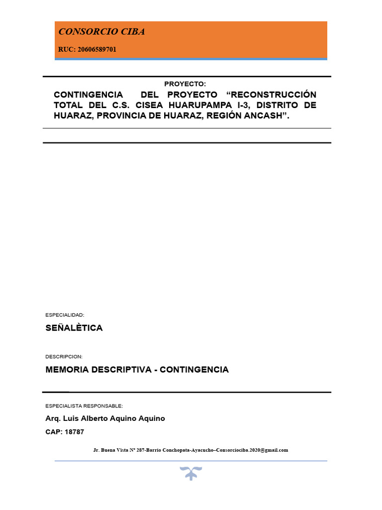 3.1. MD Señalética Contingencia Cisea | Descargar gratis PDF ...