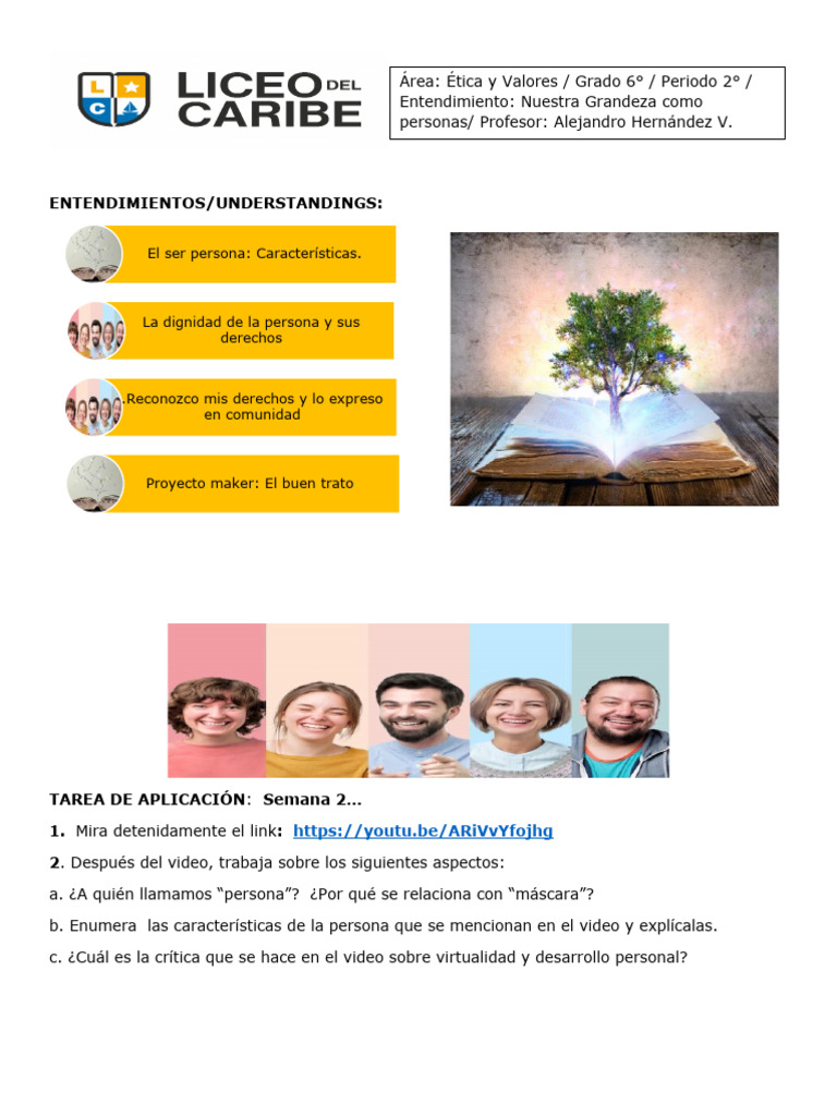 ClassPlanning6 Week2 | PDF