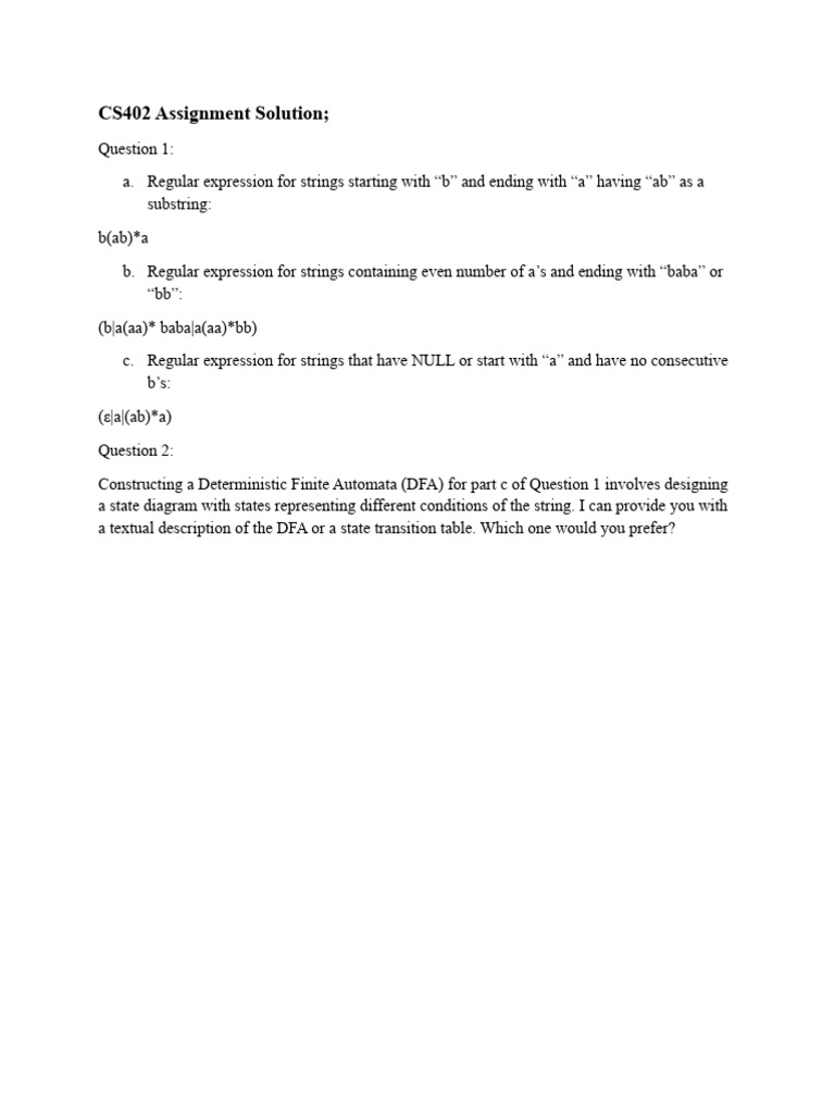 CS402 Assignment Solution | PDF | Teaching Methods & Materials | Science & Mathematics