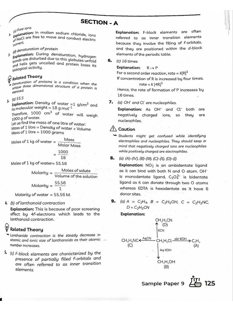 Mock Test - 2 (Full Syllabus Solution.) | PDF