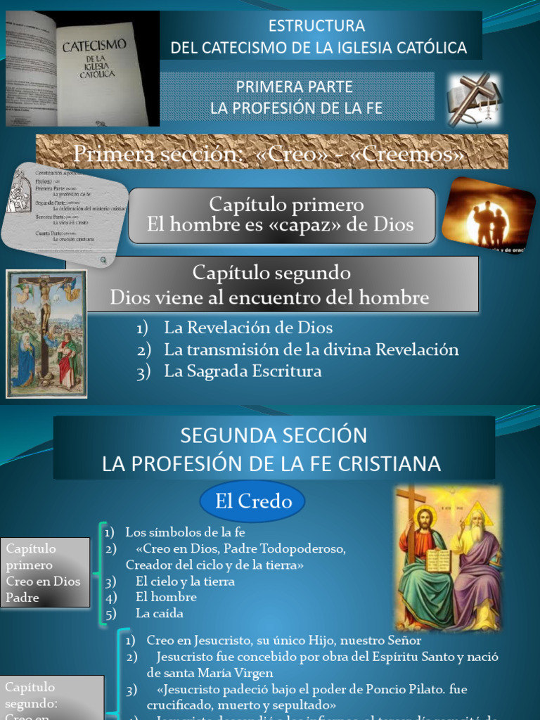 Tema 4 Visión General Del Catecismo de La Iglesia | PDF | Sacramentos ...
