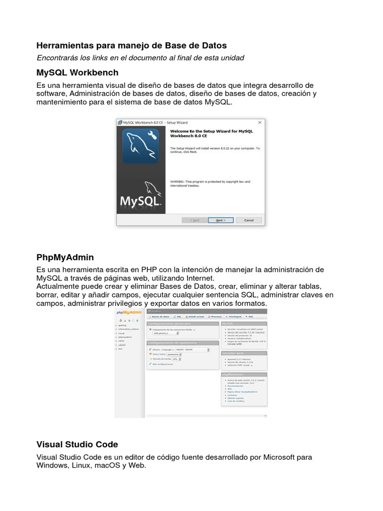 BBDD Unidad 3 | PDF | Mi sql | Recuperación de información
