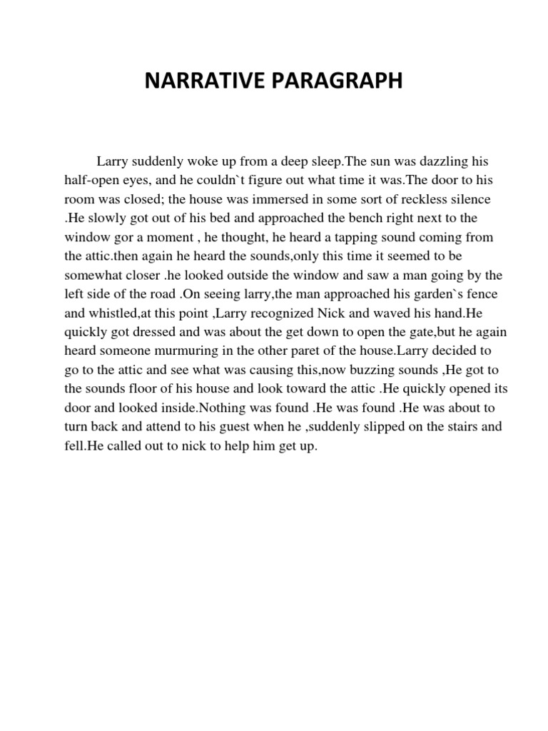 Narrative Paragraph | PDF | Camera | Planets