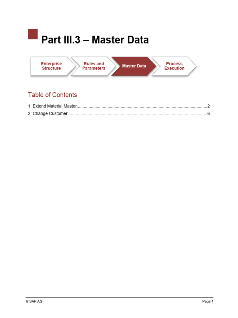 13 - Sales and Distribution - Master Data (1) | PDF | Business