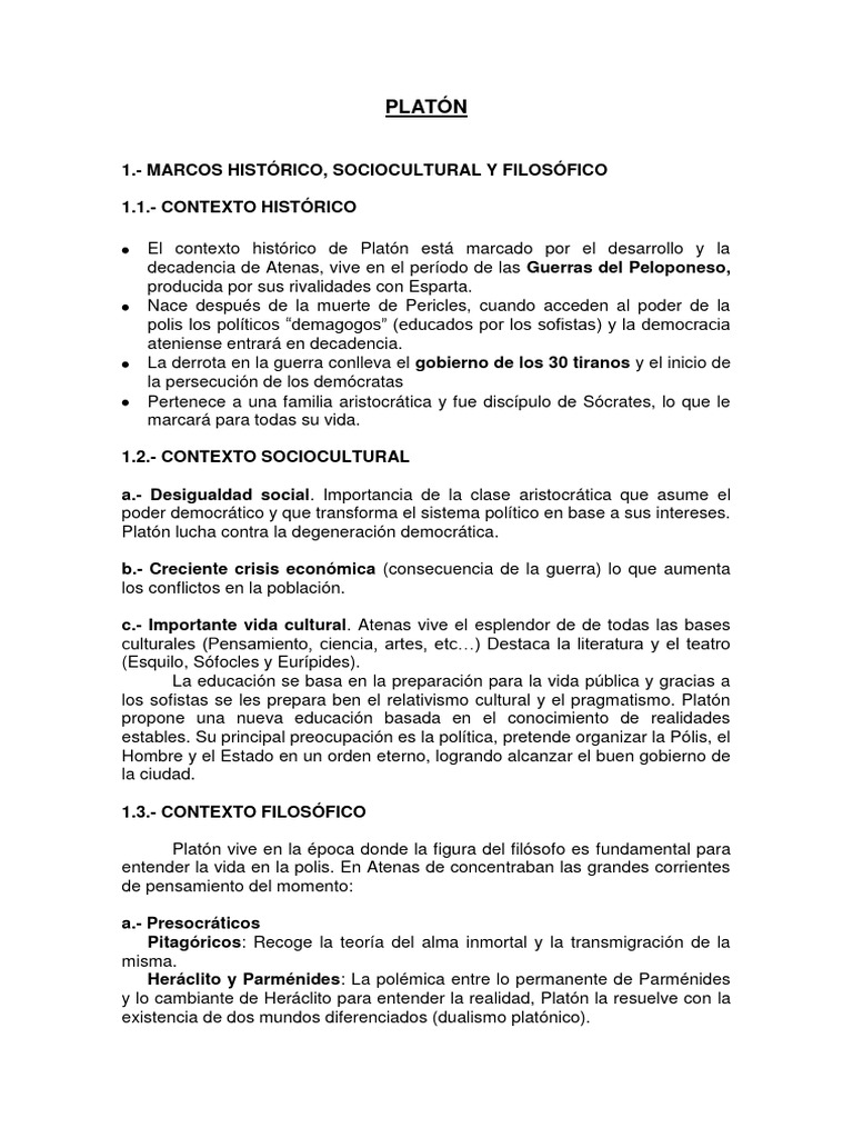 Platon | PDF | Platón | Alma