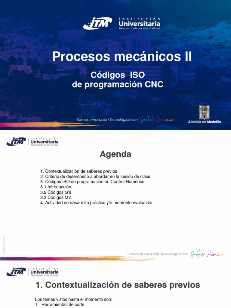 Presentación-Códigos ISO CNC | Descargar gratis PDF | Control numerico | Metalurgia