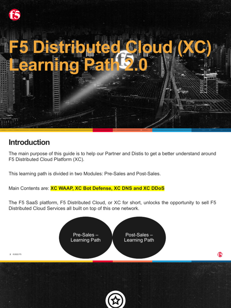 F5 Distributed Cloud (XC) Learning Path 2.0 ULTIMO 21 NOVIEMBRE ...