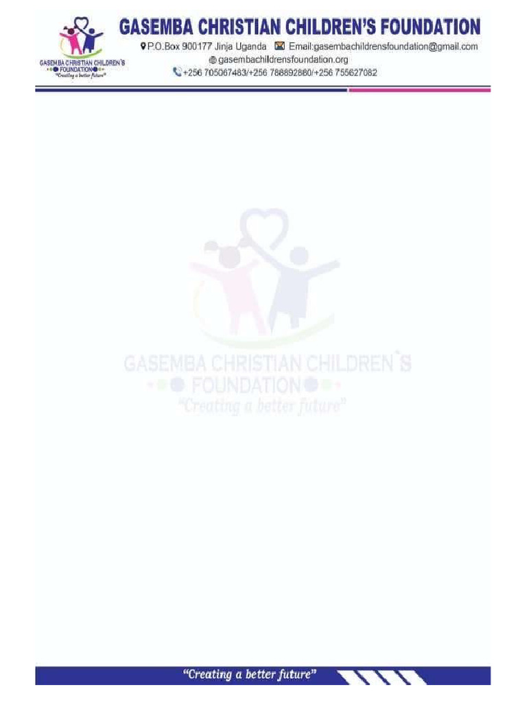 GCCF Headed Paper | PDF