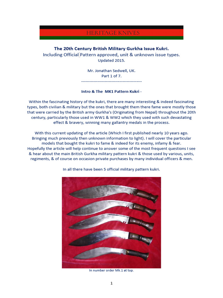 Part 1 Mk1x | Download Free PDF | Melee Weapons | Blade Weapons