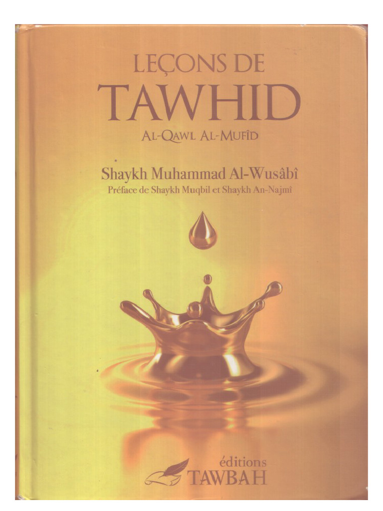 Ouvrir Httpsdawahsalafi - Files.wordpress - Com202004lec3a7on de Tawhid - PDF.PDF 3 | PDF